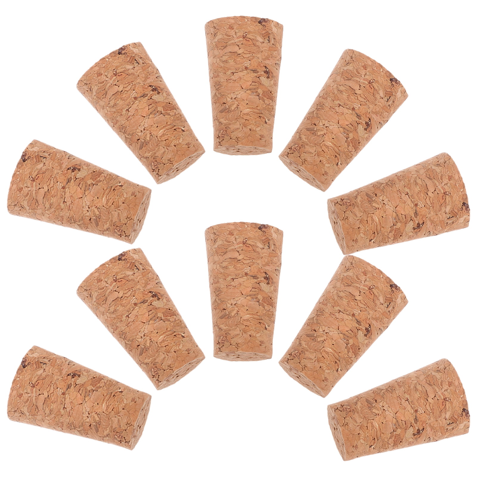 HOMEMAXS Cork Stoppers for Home Use Khaki Color Provides Airtight Seal ...