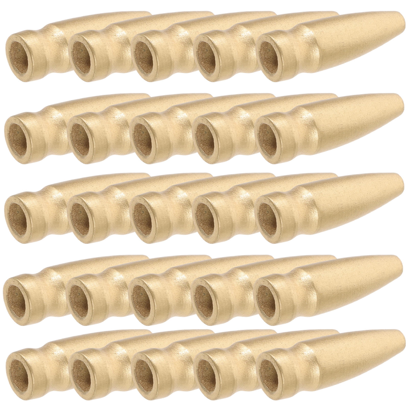 HOMEMAXS 100pcs Wood Flag Toppers Flag Pole Heads Replacements Wood ...