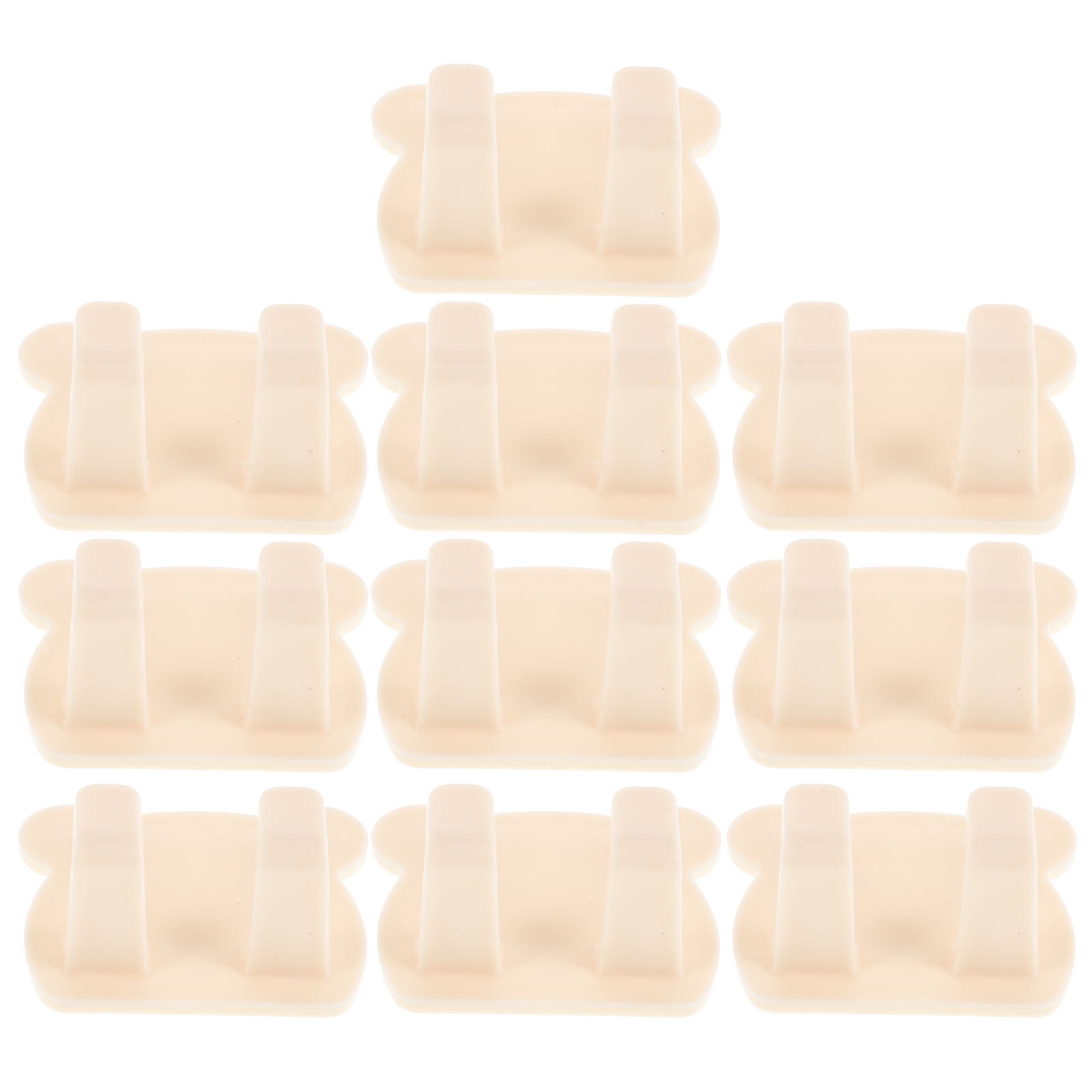 10Pcs Bathroom Razor Hanger Adhesive Wall Hook For Shaver Hanging ...
