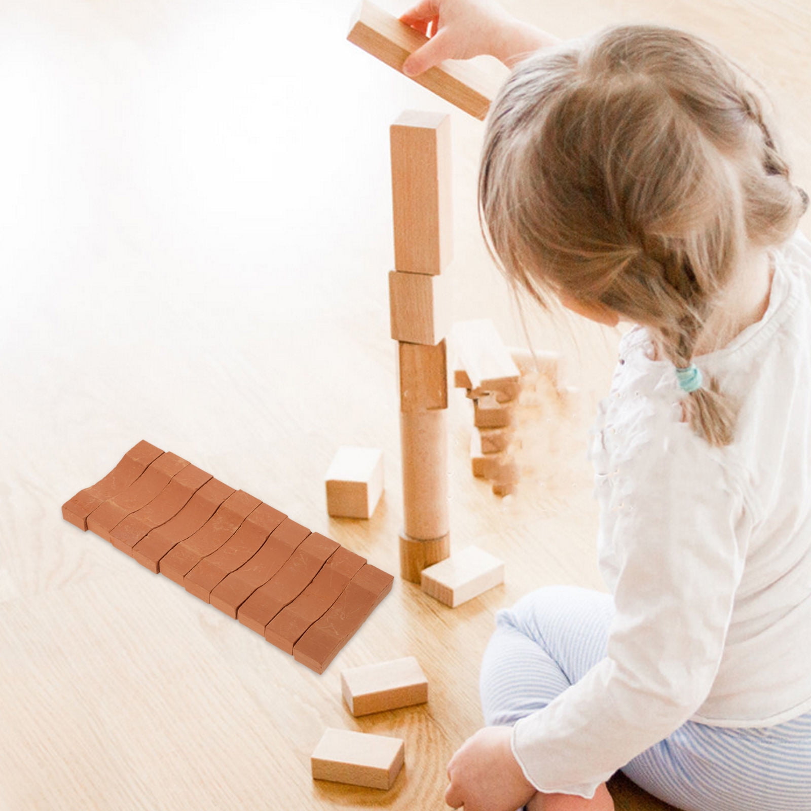 HOMEMAXS 10Pcs DIY Miniature Brick Models Simulation Mini Bricks Models ...