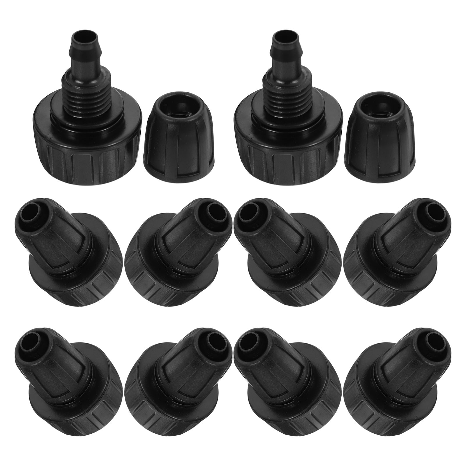 HOMEMAXS 10Pcs Drip Quick Connectors Adapters For Hose Watering System ...
