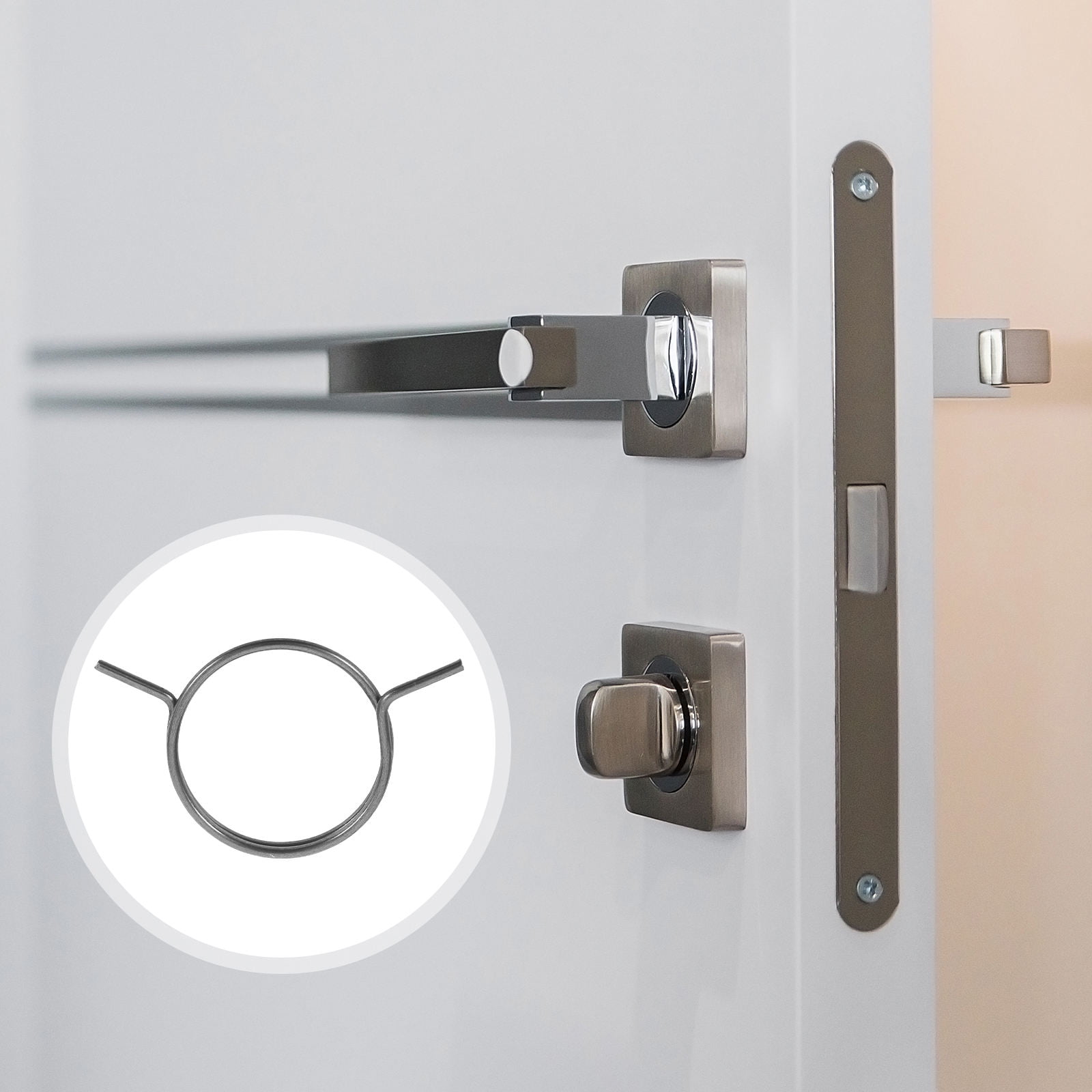 HOMEMAXS 10Pcs Metal Lock Spring Lock Spring Bedroom Door Lock Parts ...