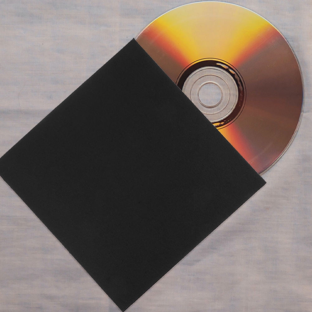 HOMEMAXS 10Pcs Portable Disc Case Paper DVD Sleeves Envelope Refill ...