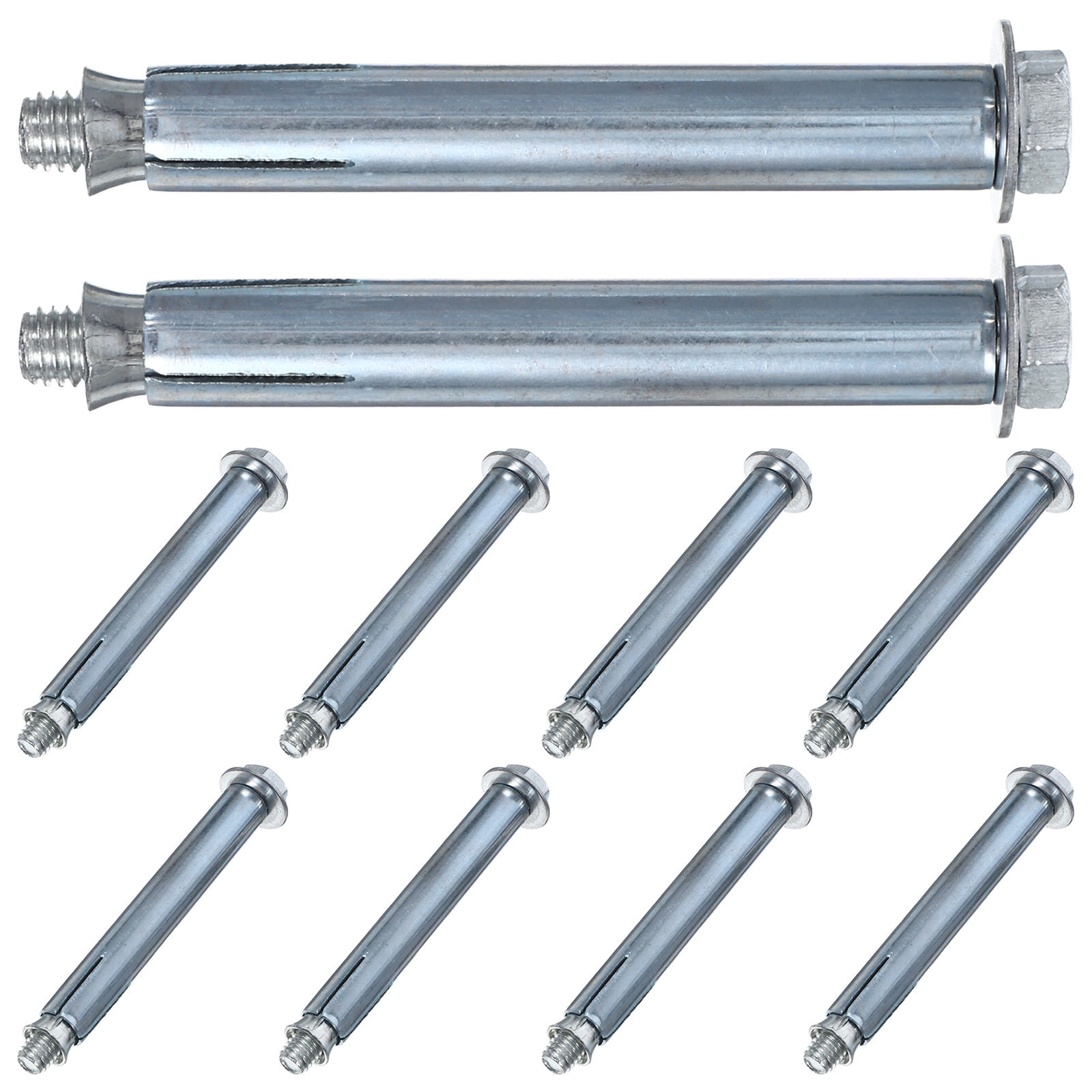 HOMEMAXS 10Pcs Speed Bumps Bolts Concrete Expansion Drywall Anchors ...