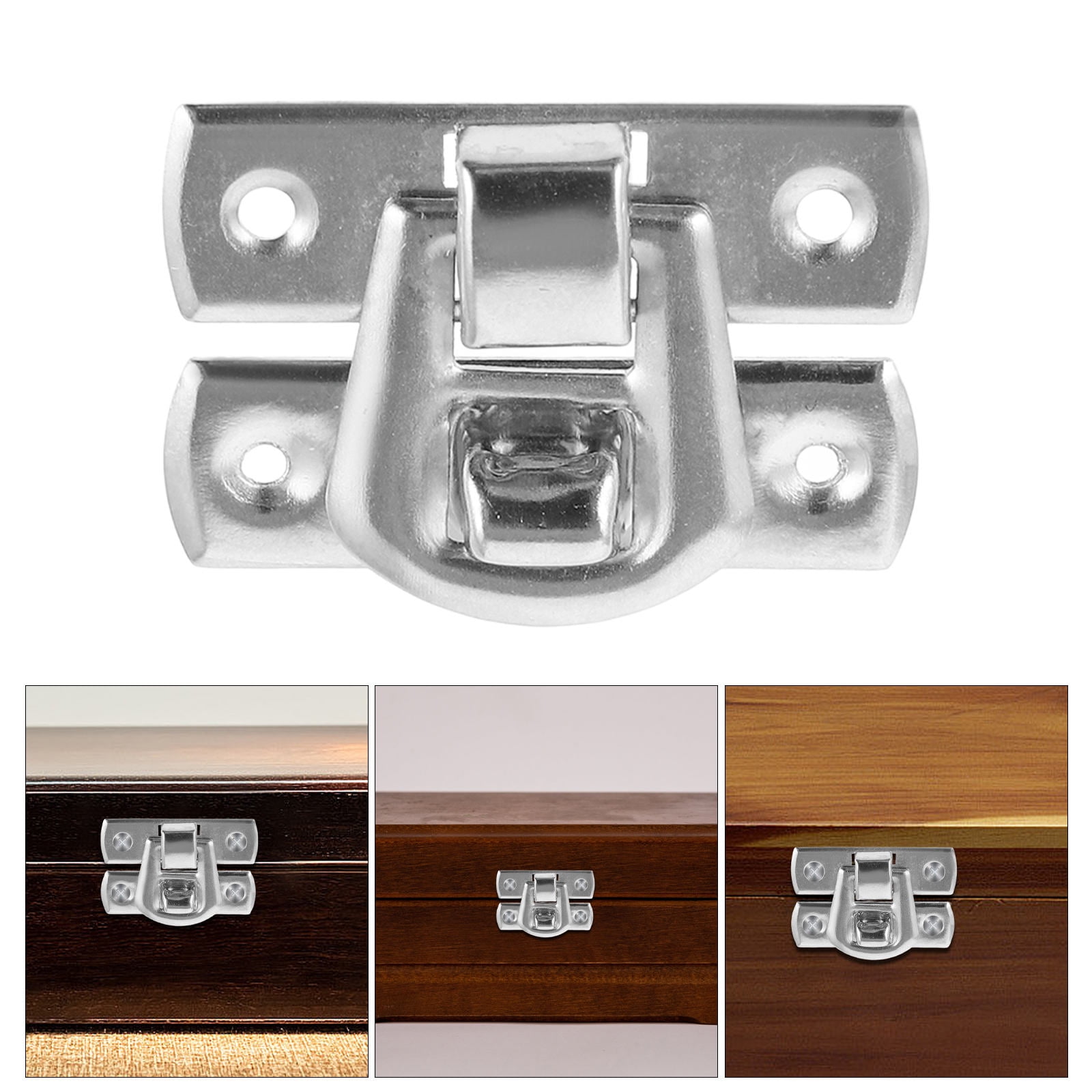 HOMEMAXS 10Pcs Wooden Box Hasp Latch Jewelry Box Lock Gift Box Buckle ...