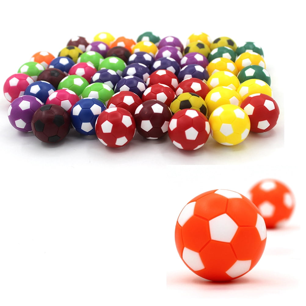 HOMEMAXS 10pcs 36MM Table Soccer Kids Footballs Replacements Mini ...