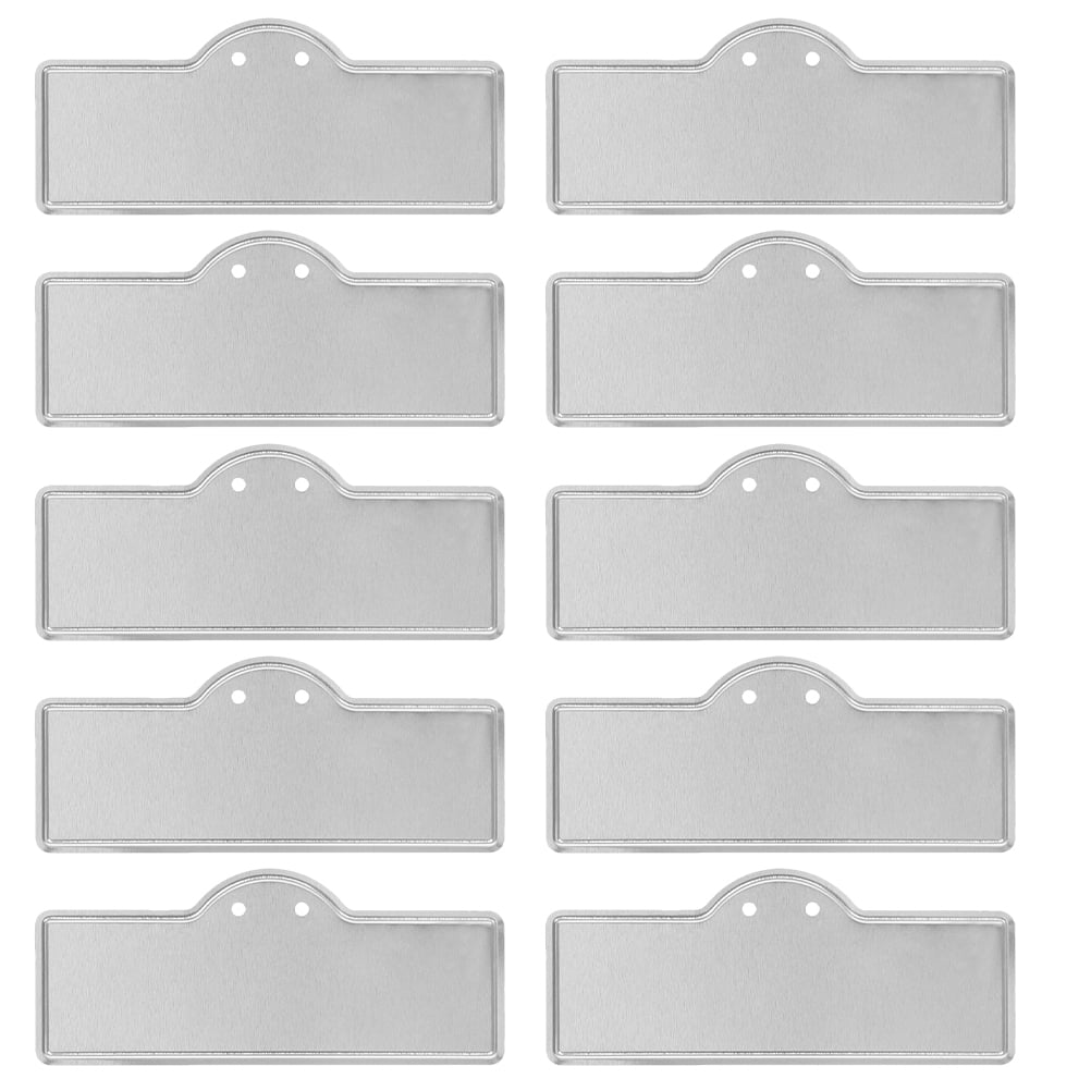 HOMEMAXS 10pcs Aluminum Plant Labels Metal Plant Tags Plant Markers ...