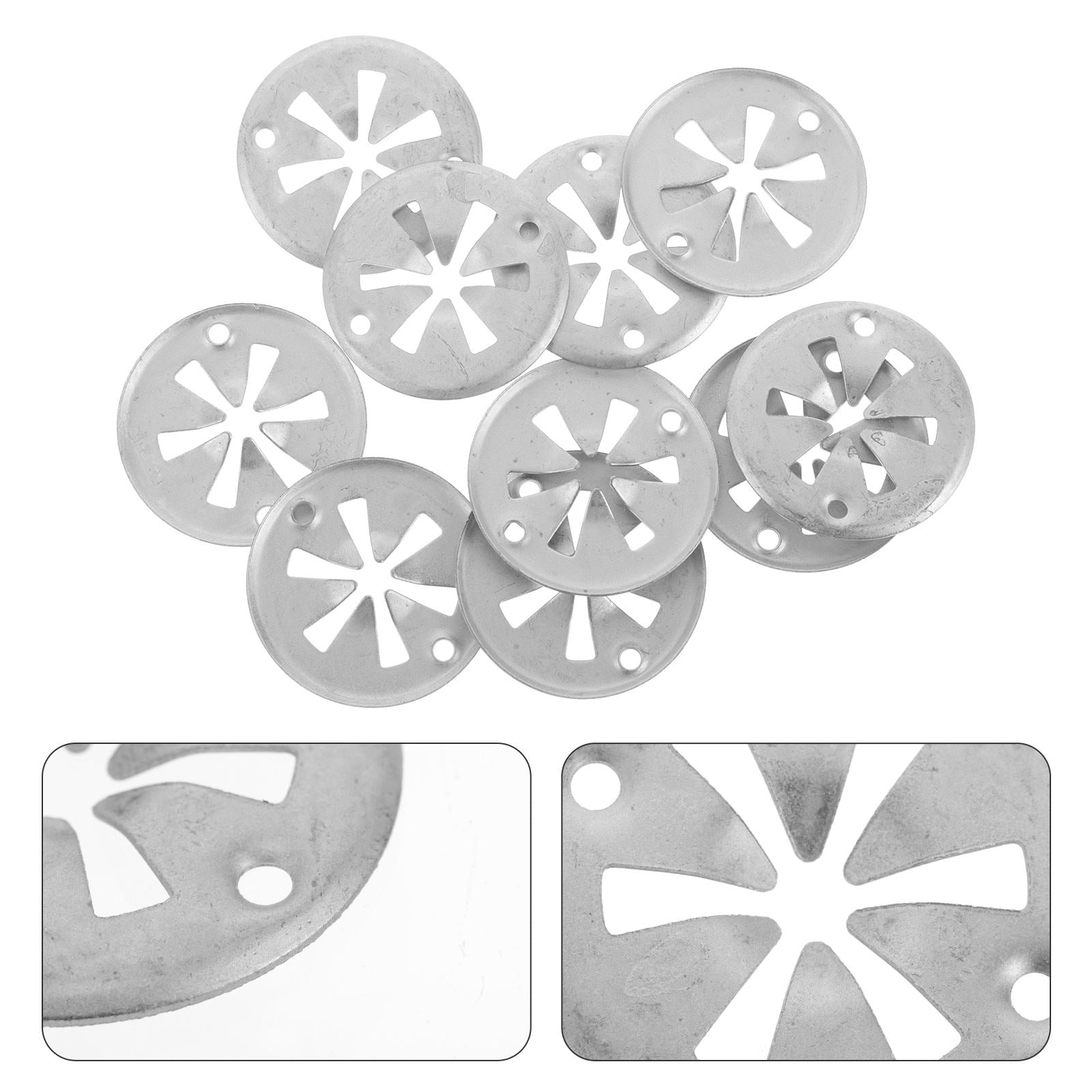 HOMEMAXS 10pcs Car Heat Shield Fixing Clip Metal Clip Practical Washer ...