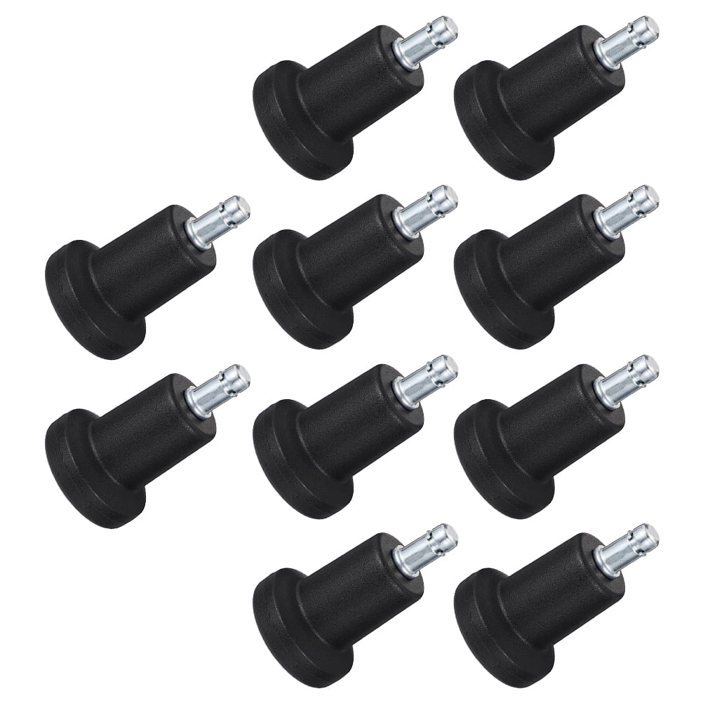 HOMEMAXS 10pcs Chair Wheel Stoppers Fixed Caster Pads Office Chair ...