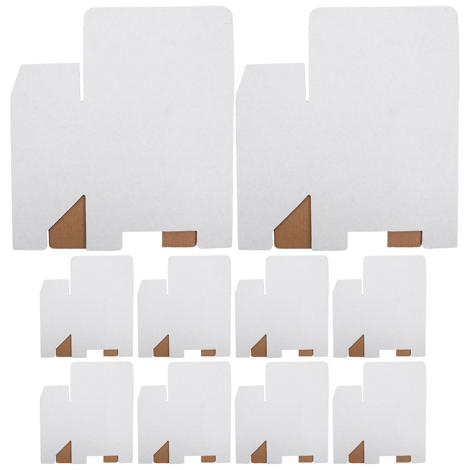 HOMEMAXS 10pcs Corrugated Paper Box Divided Packing Box Multi-function ...