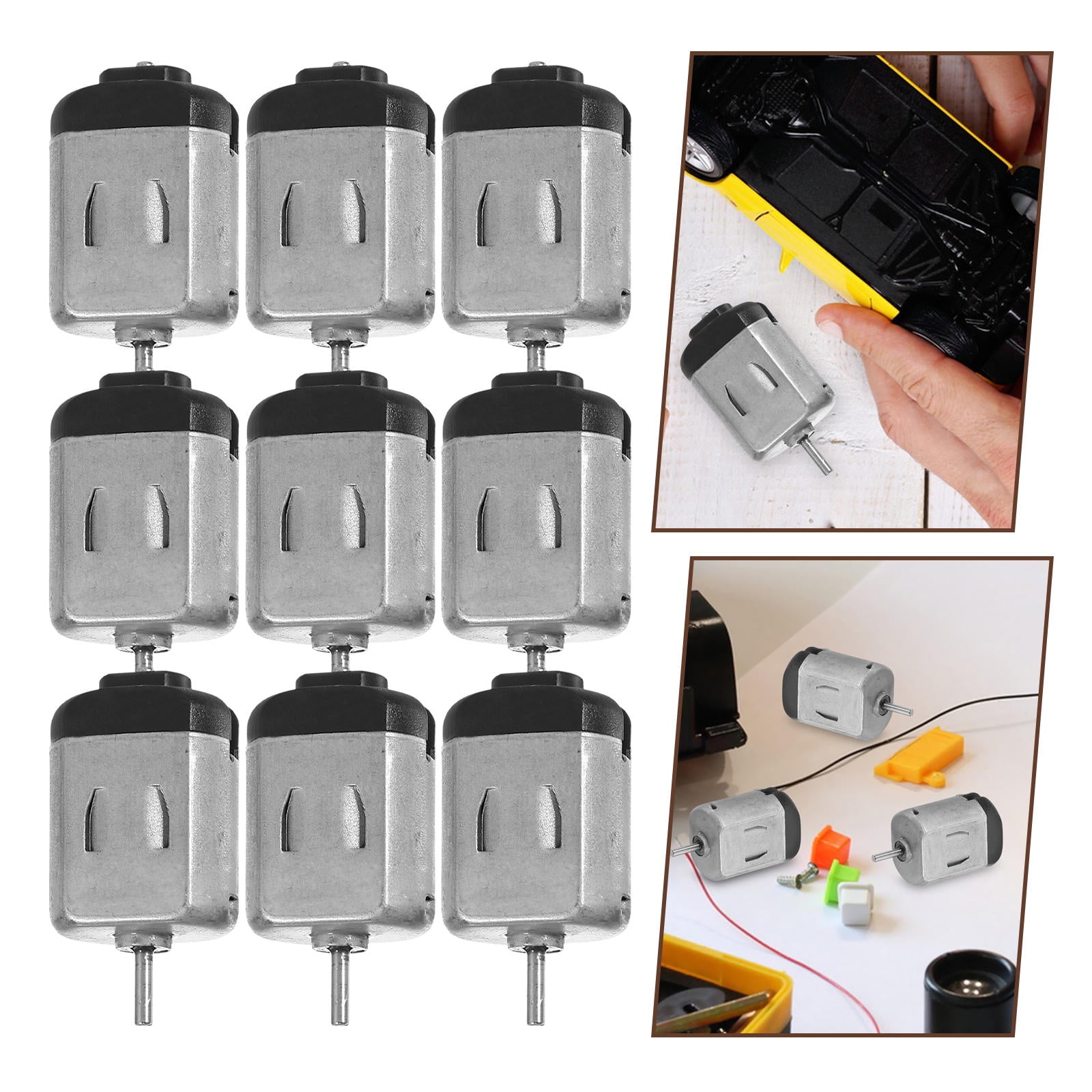 HOMEMAXS 10pcs DIY Fan Motor Science Projects Motor Electric Motor ...