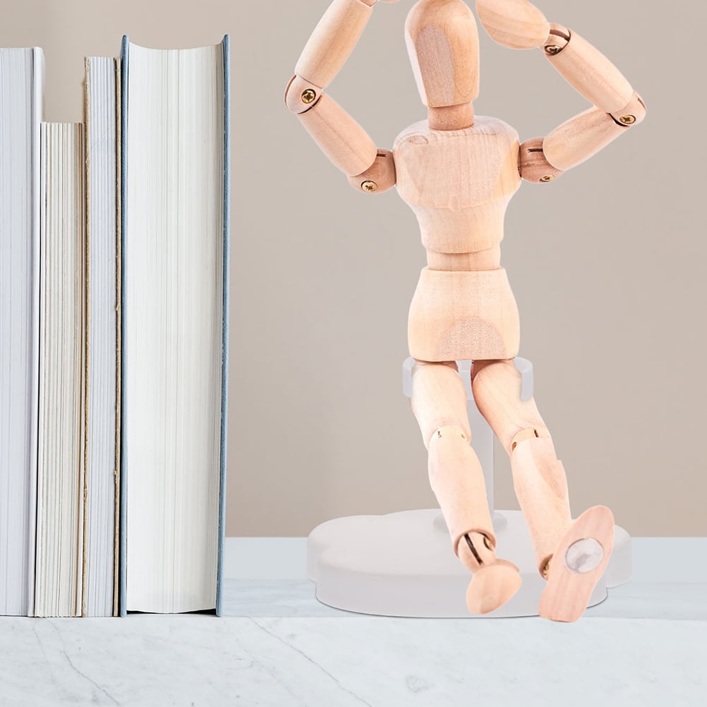 HOMEMAXS 10pcs Doll Support Stand Action Figure Display Vertical ...