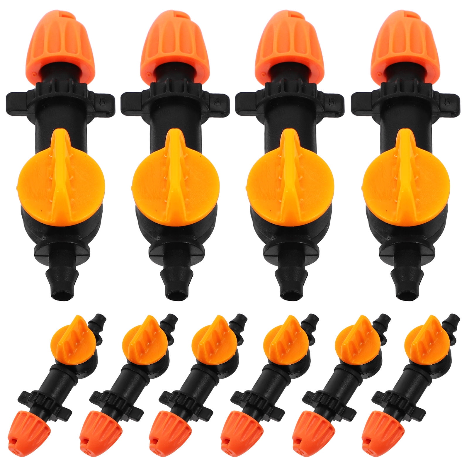 HOMEMAXS 10pcs Drip Irrigation Sprinklers Adjustable Drip Emitters ...
