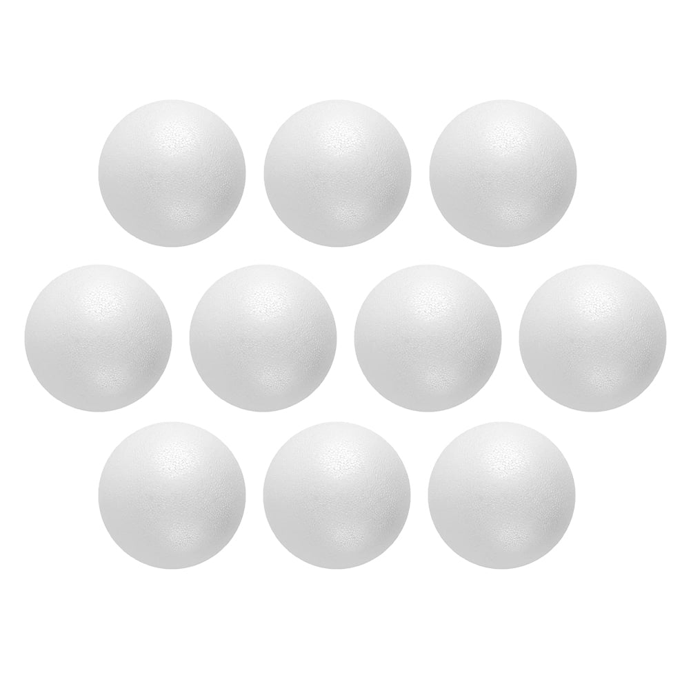 HOMEMAXS 10pcs Foam Circle Large Foam Ball Round Foam Sphere Solar System Model Craft Foam Ball ...