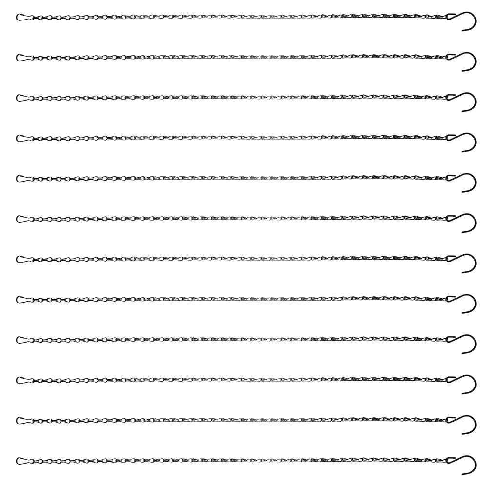 HOMEMAXS 10pcs Hanging Basket Chains Heavy Duty Flowerpot Chain ...