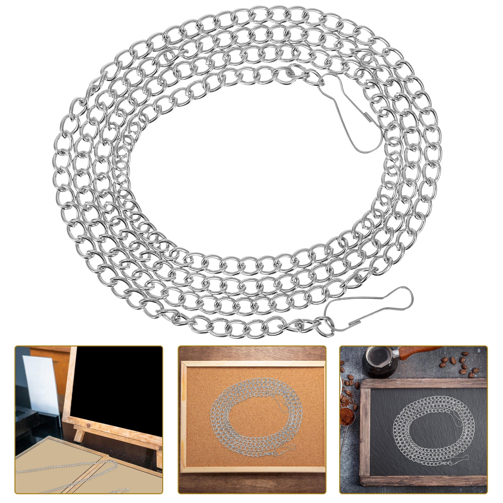 HOMEMAXS 10pcs Hanging Chain Bird Feeders Planters Hangers Heavy Duty ...