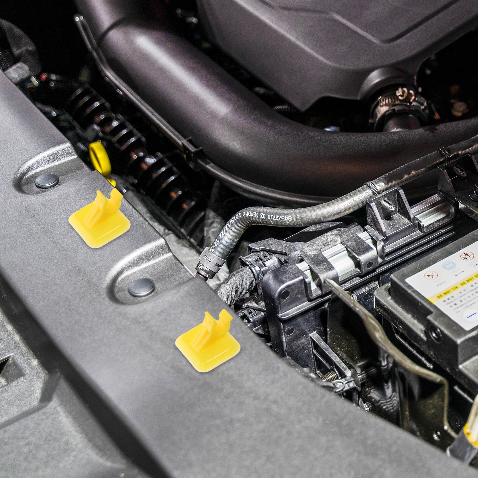 HOMEMAXS 10pcs Hood Prop Rod Retainer Engine Hood Support Clip Prevents ...