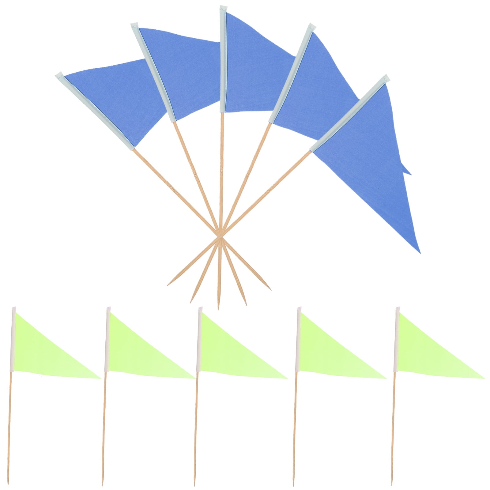 HOMEMAXS 10pcs Irrigation Flags Lawn Garden Marking Flags Landscape ...