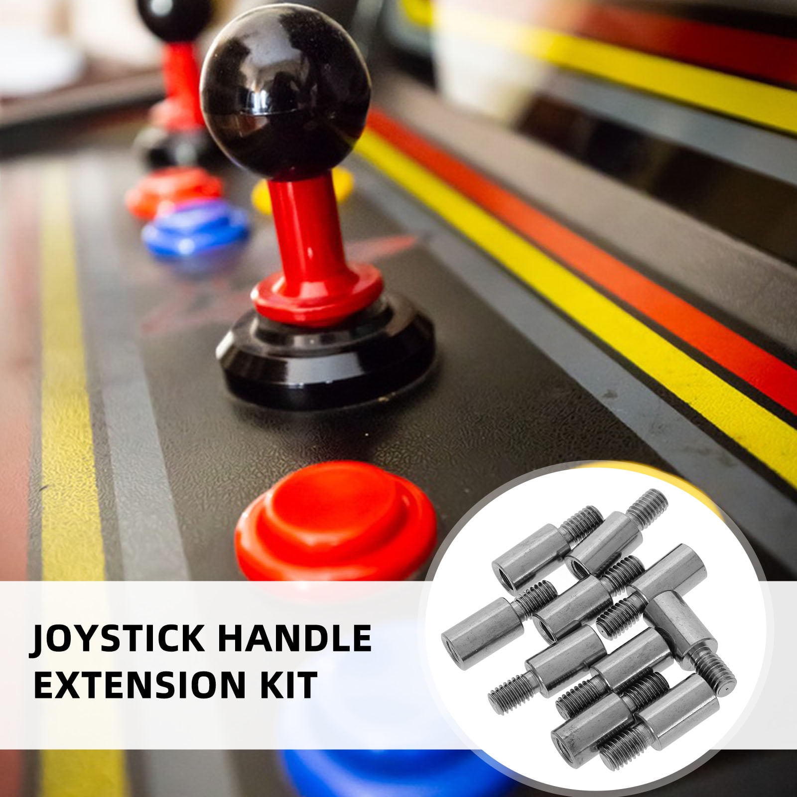 10pcs Joystick Handle Extender 1.5cm Joystick Shaft Extension Kit for DIY Projects Joystick ...