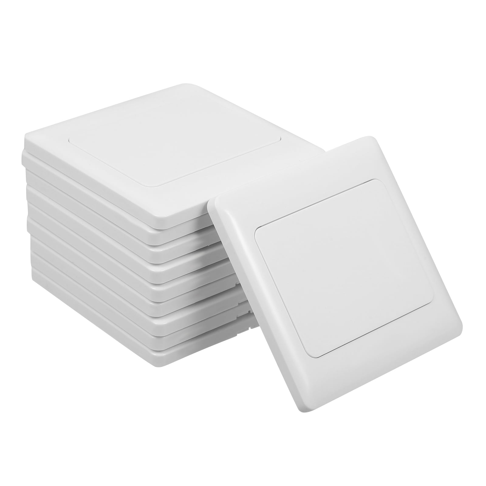 WEUVEB Light Switch Covers Decorative Plastic 10Pcs 3.4x3.4x0.2In ...