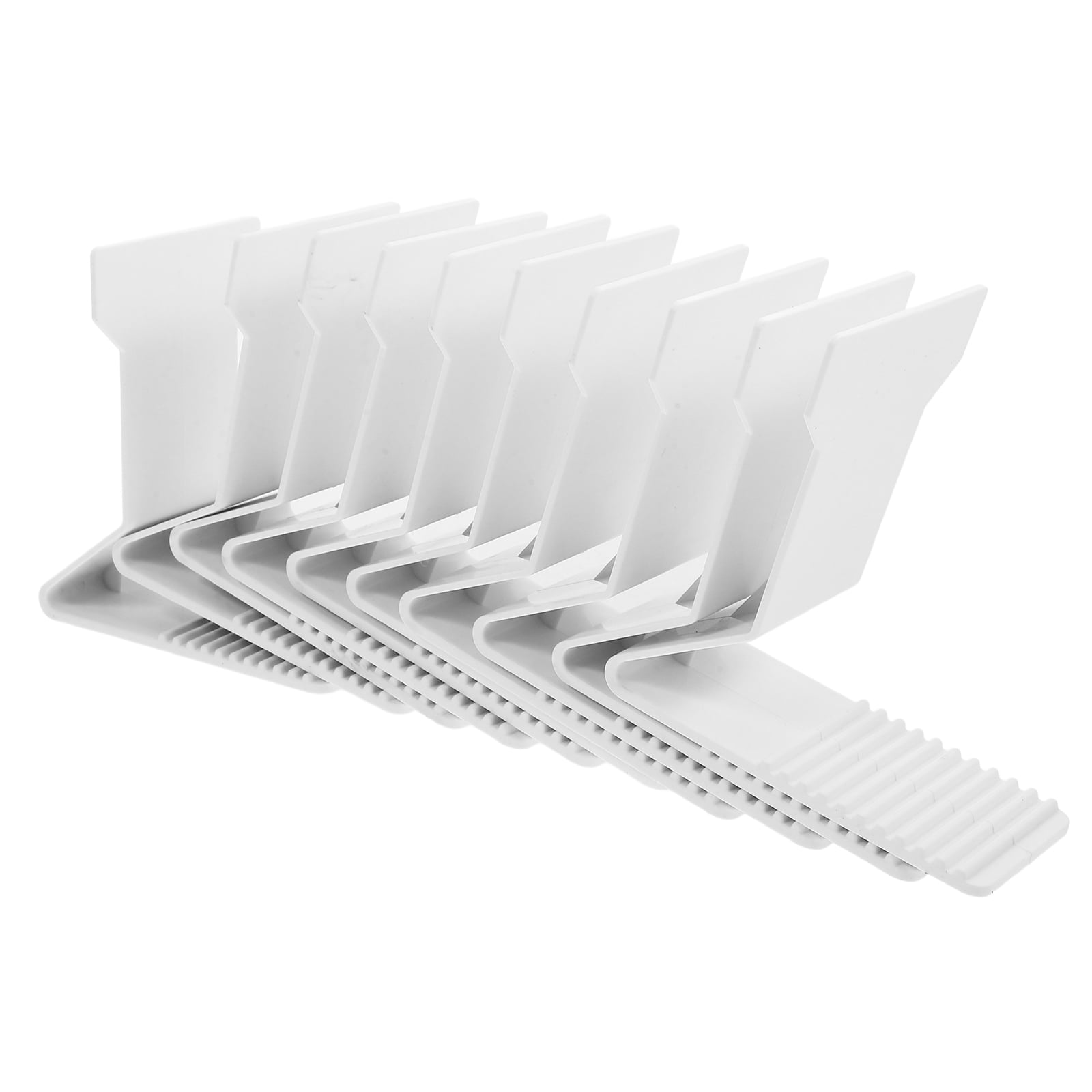 HOMEMAXS 10pcs Magnetic Shelf Support For Convenience Stores Plastic ...