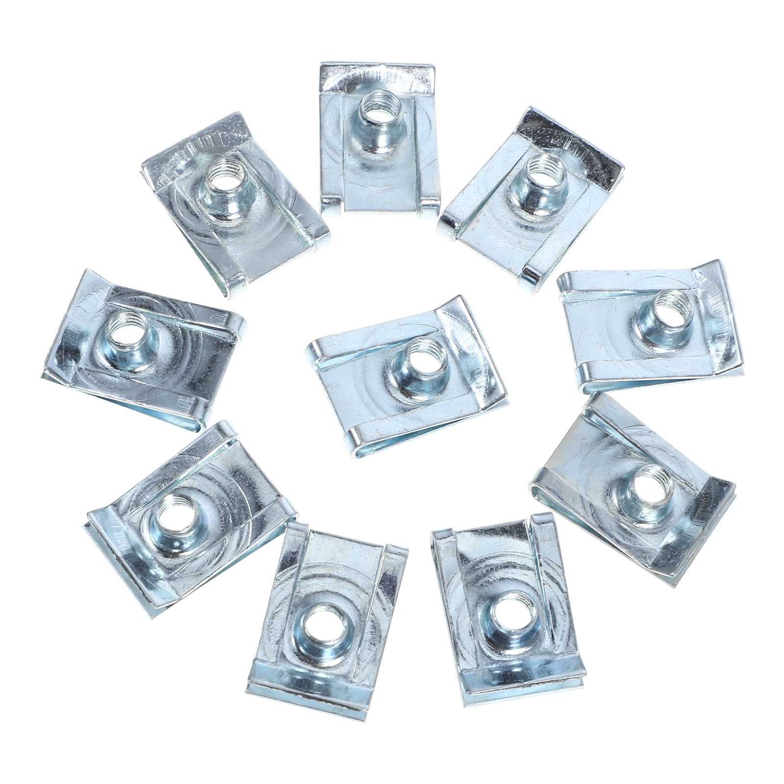 HOMEMAXS 10pcs Manganese Steel Motorcycle U Nut Self Tapping Fastener ...