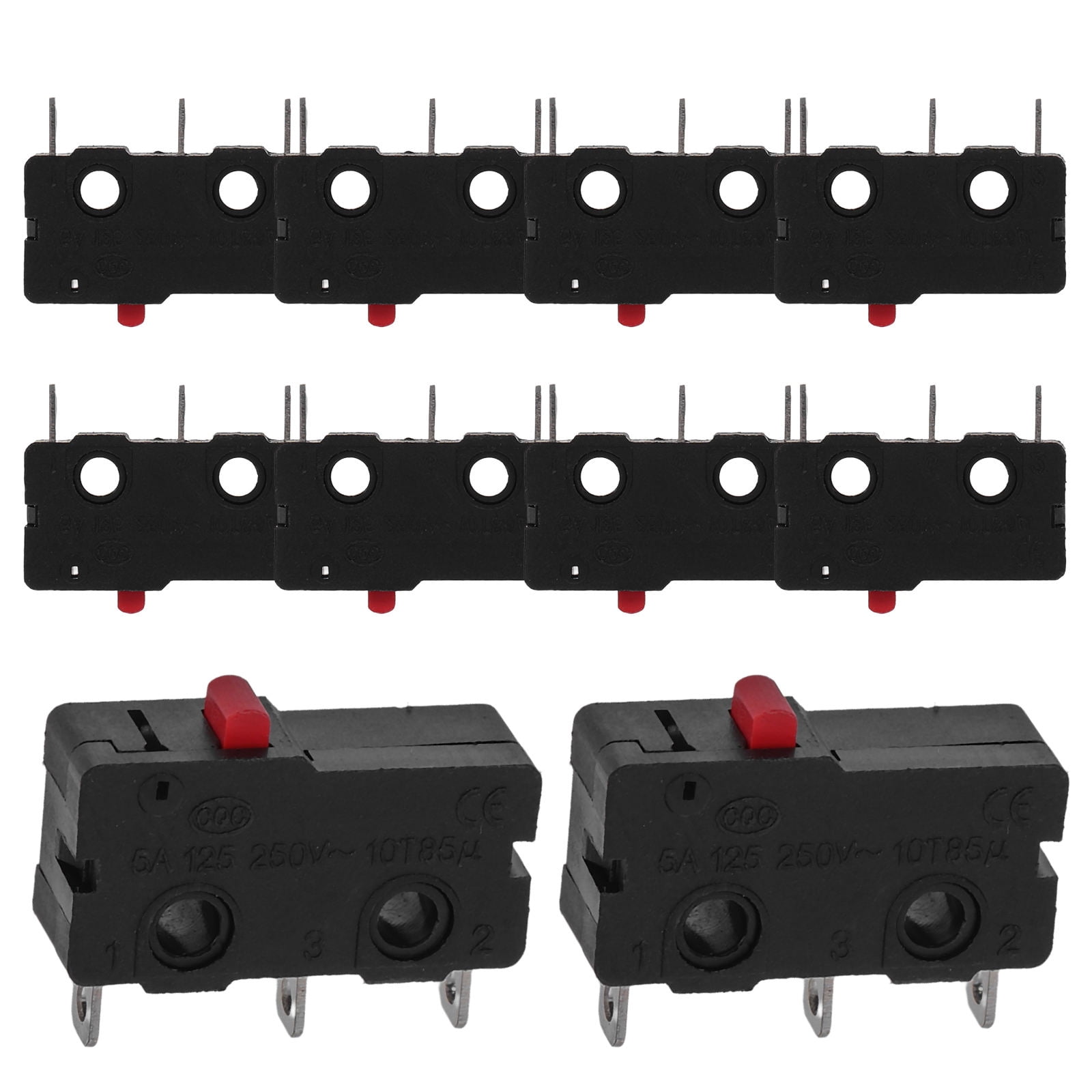 HOMEMAXS 10pcs Micro Switches Micro Limit Switch Replacement Appliance ...