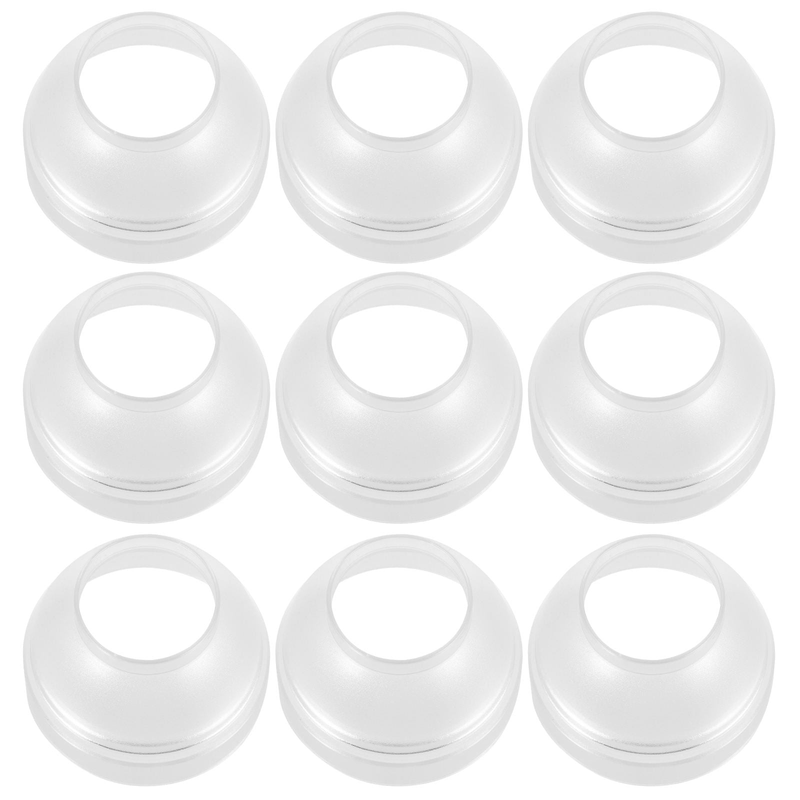 HOMEMAXS 10pcs Press Shaker Lids Shaker Cup Covers Juice Shaker Cup ...