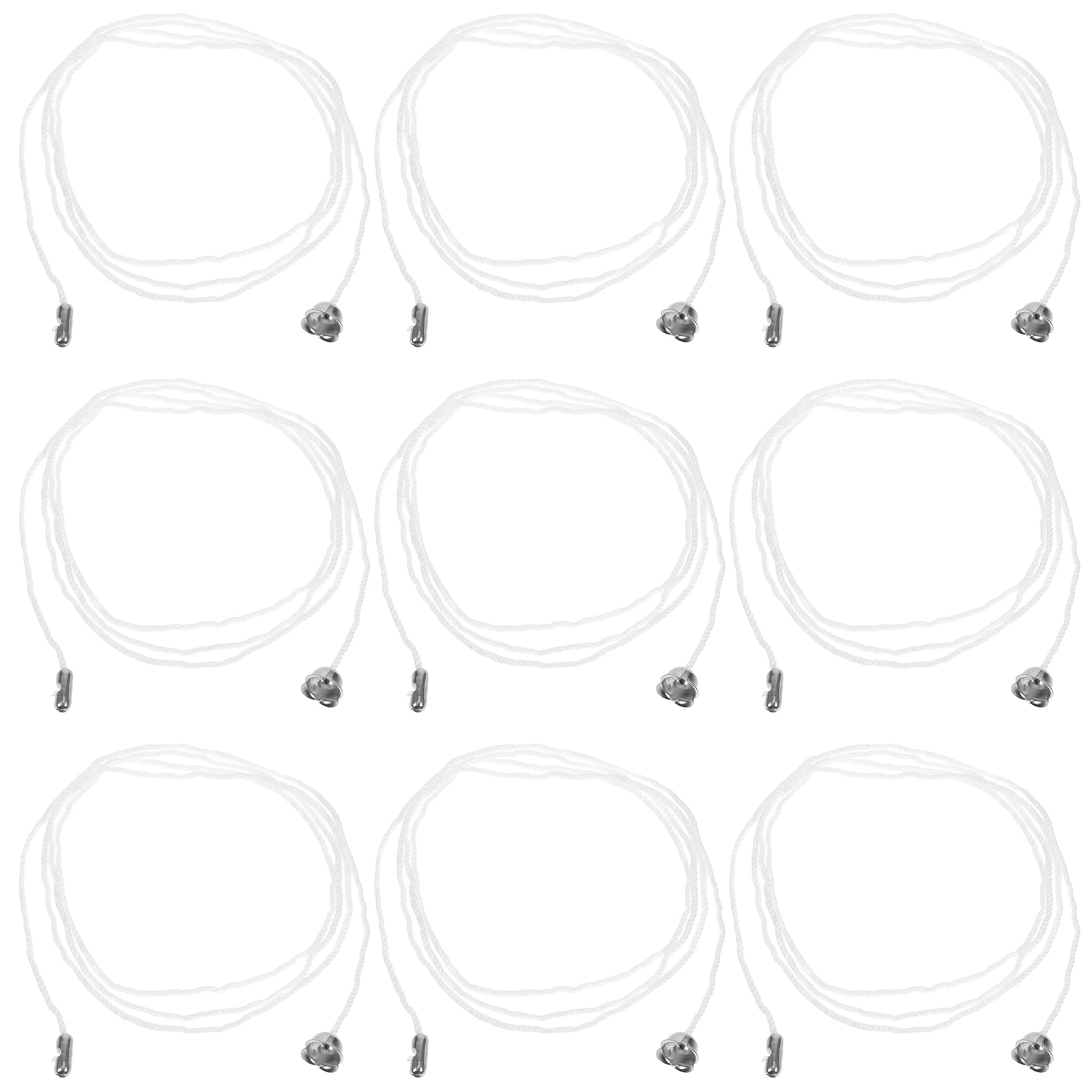 HOMEMAXS 10pcs Pull Chain Extension Light Pulling Cord Pull Cord String ...