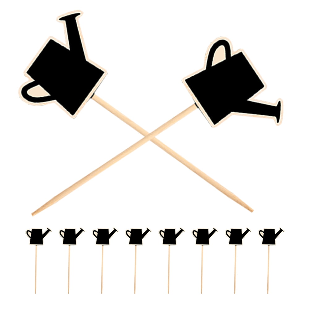 HOMEMAXS 10pcs Small Chalkboard Signs For Food Labels Garden Picks And ...