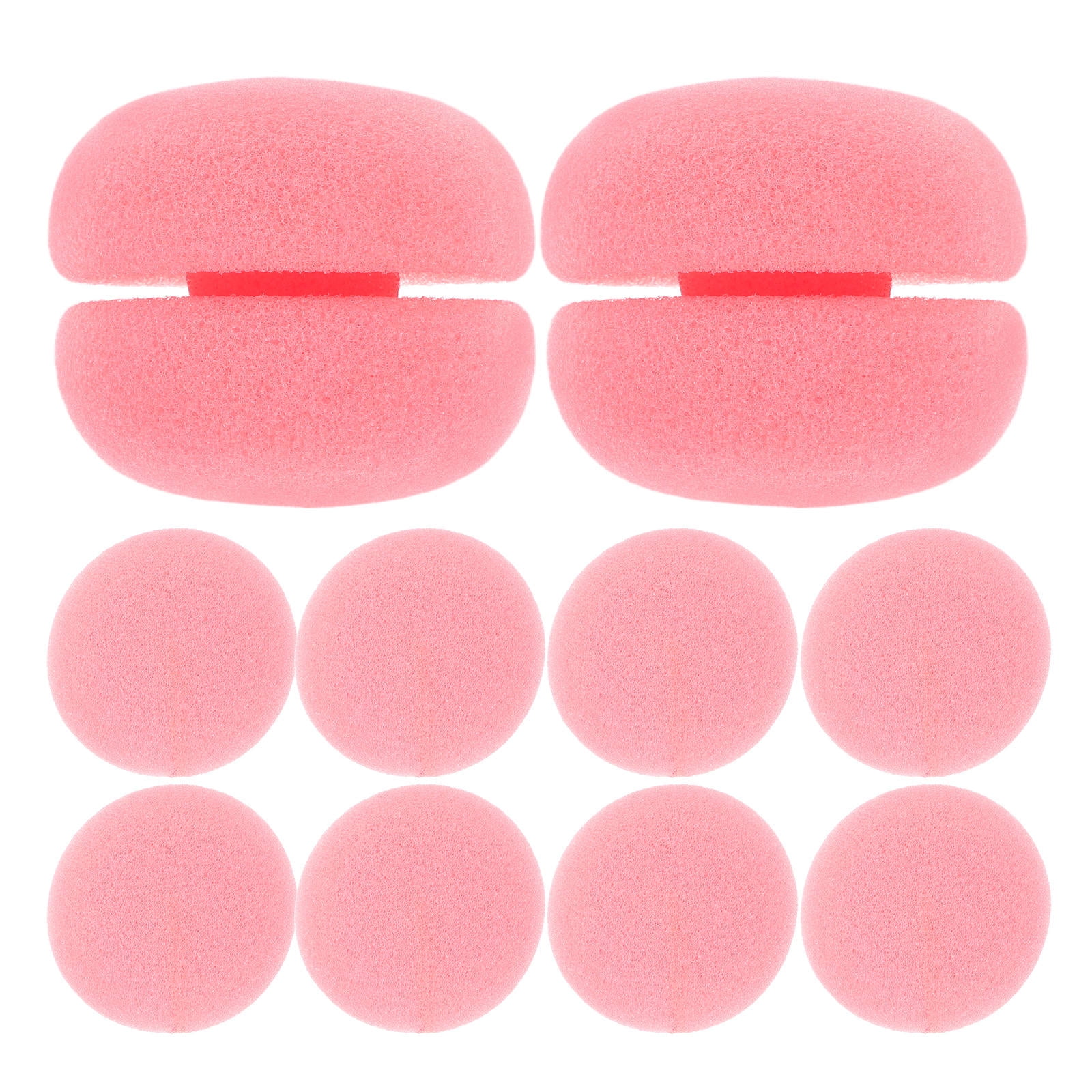 HOMEMAXS 10pcs Sponge Hair Rollers Mushroom Shaped Curlers For Women ...
