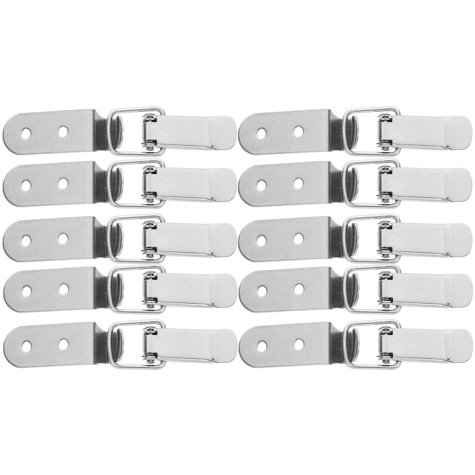HOMEMAXS 10pcs Stainless Steel Tool Box Latch Tool Box Hasps with 40pcs ...