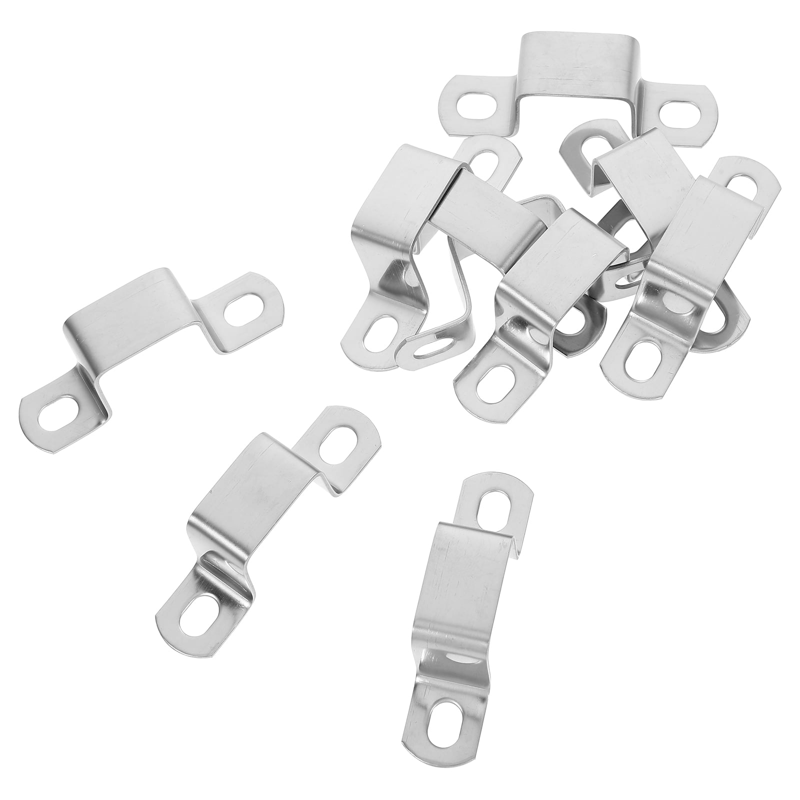 HOMEMAXS 10pcs Tube Clamps Fence Post Tie Bracket Square Tubing Buckle ...