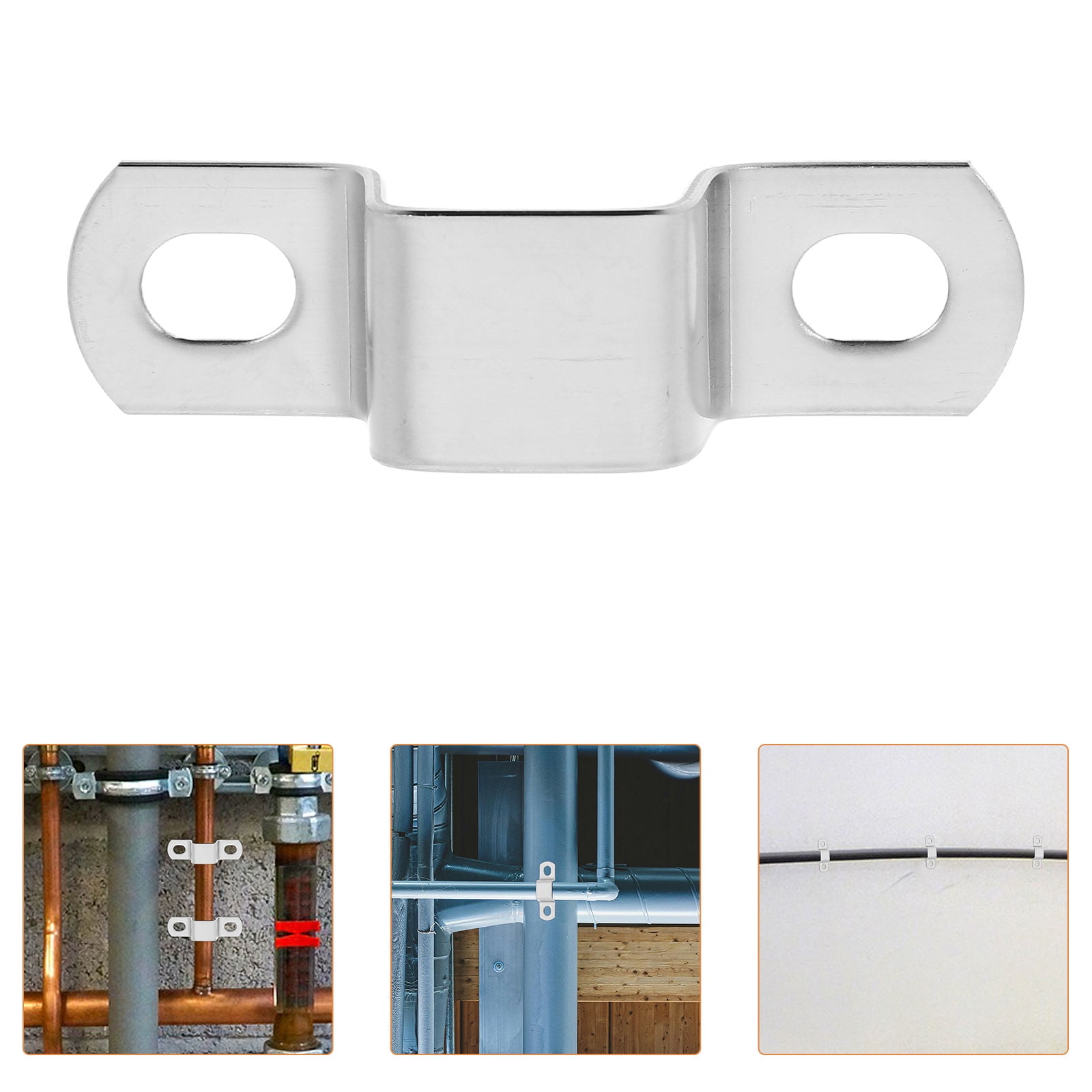 HOMEMAXS 10pcs Tube Clamps Fence Post Tie Bracket Square Tubing Buckle ...