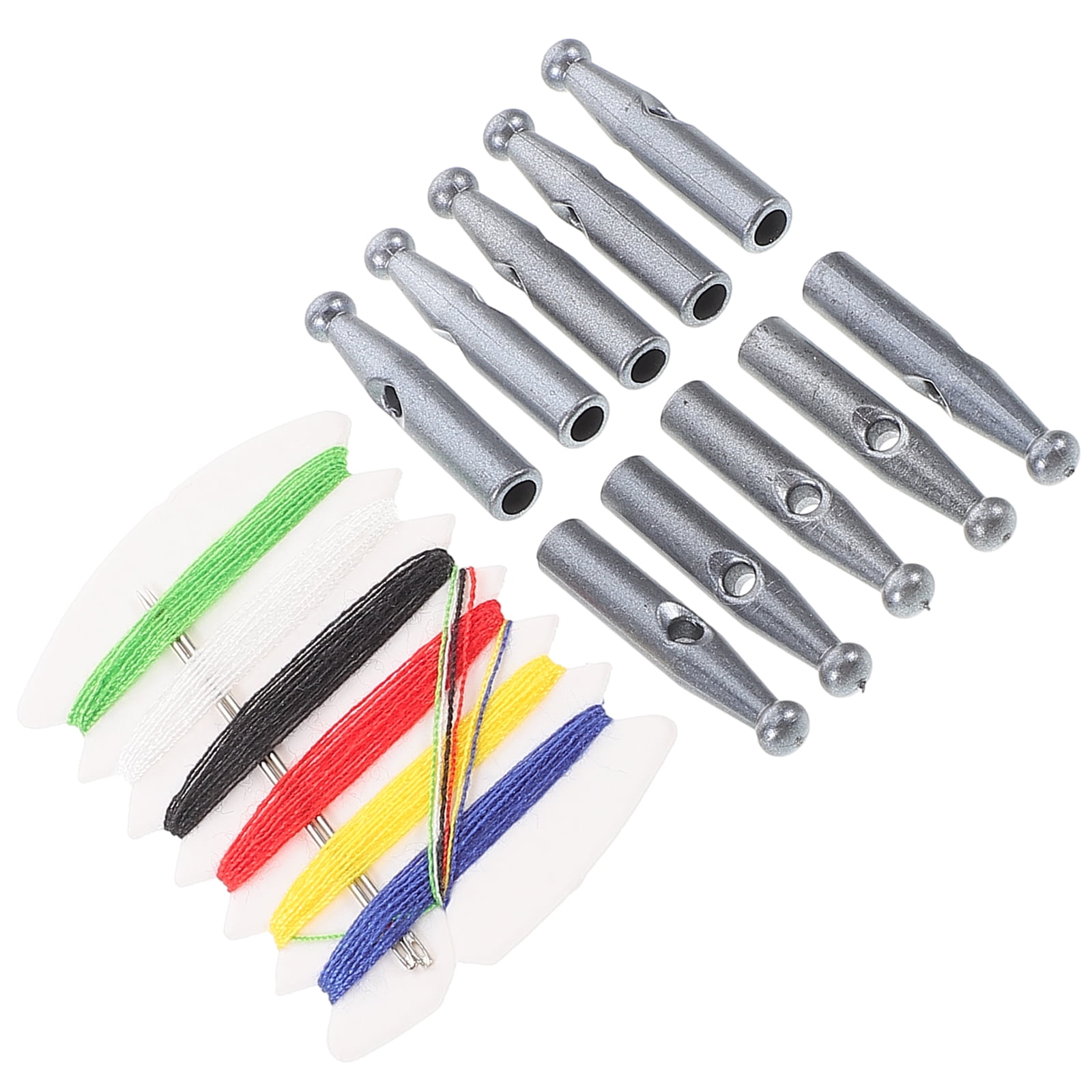 HOMEMAXS 10pcs Umbrella Tail Beads Plastic Umbrella Bone Covers Folding ...