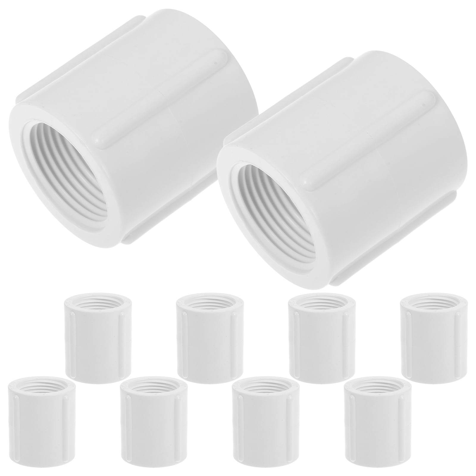 HOMEMAXS 10pcs Water Fittings Connectors Garden Pvc Hose Adapter ...