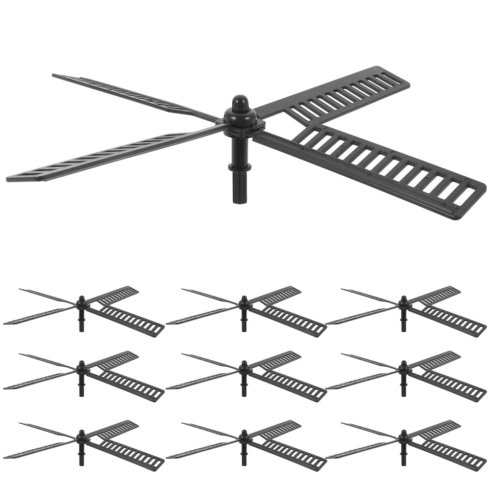 HOMEMAXS 10pcs Windmill Part Windmill Leaf Plastic Windmill Blade Wind ...