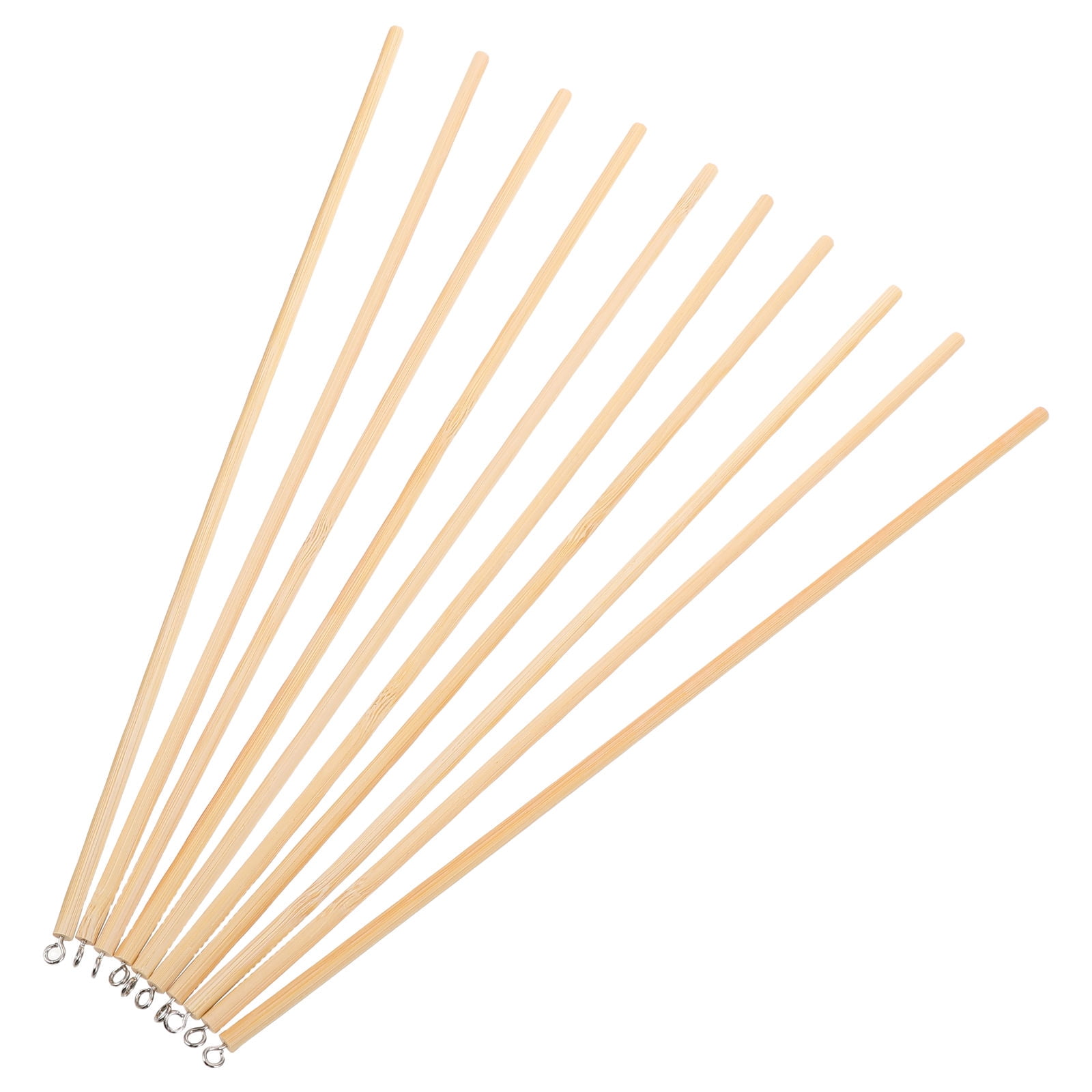 HOMEMAXS 10pcs Wooden Puppet Sticks 30cm DIY Shadow Puppet Parts Kit ...