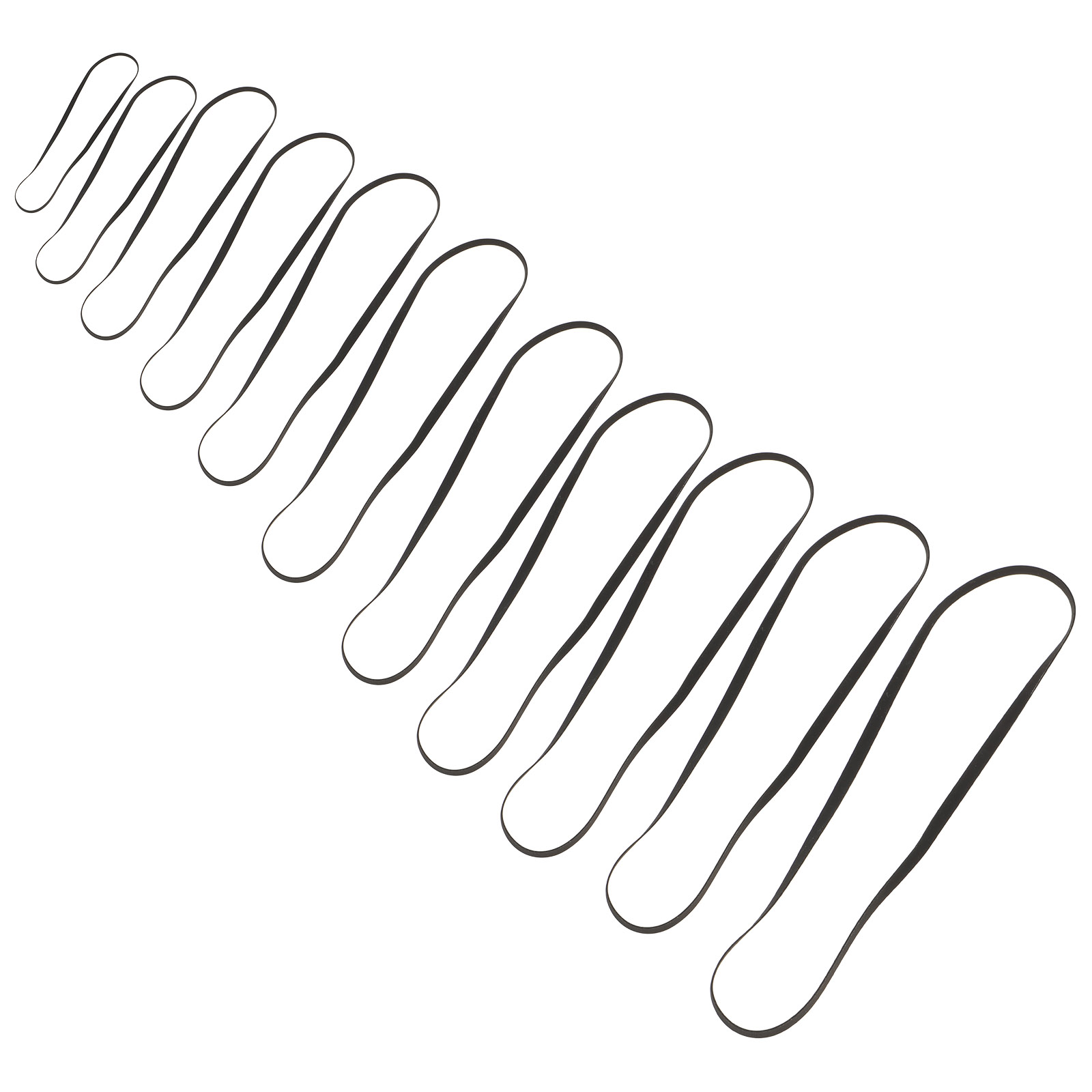 HOMEMAXS 11 Pcs Transmission Belt for Phonograph Record Player ...