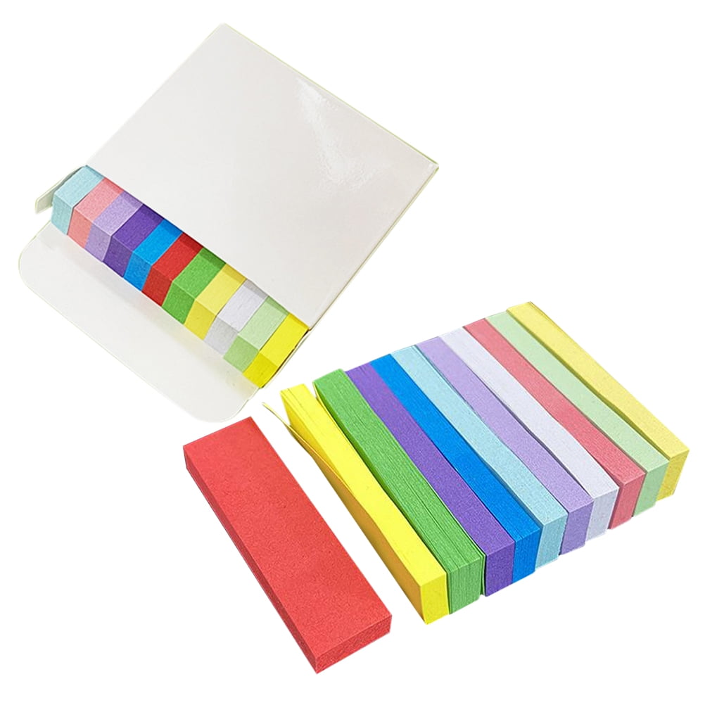 HOMEMAXS 1100pcs Page Markers Sticky Tabs Colored Sticky Tabs Writable ...