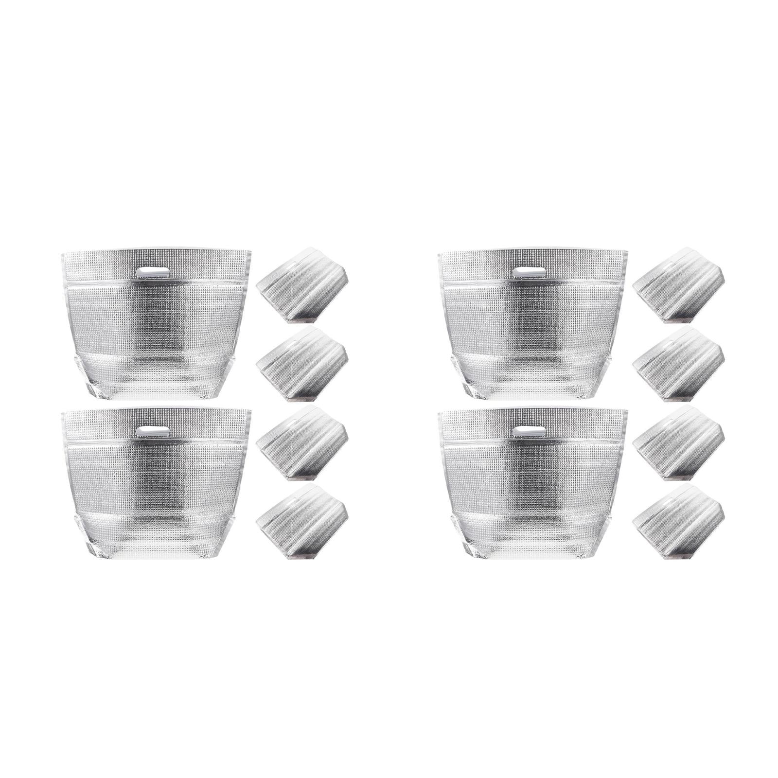 HOMEMAXS 12 PCS Insulated Containers Tote Bags Cold Packaging Heat ...