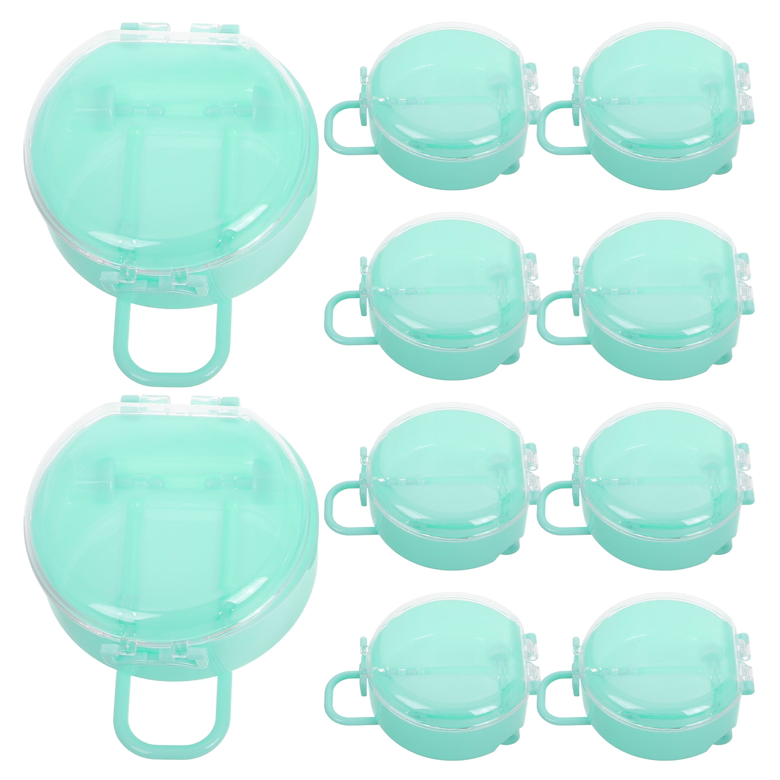 HOMEMAXS 12 PCS Sleek Card Holder Mini Luggage Storage Box Child ...