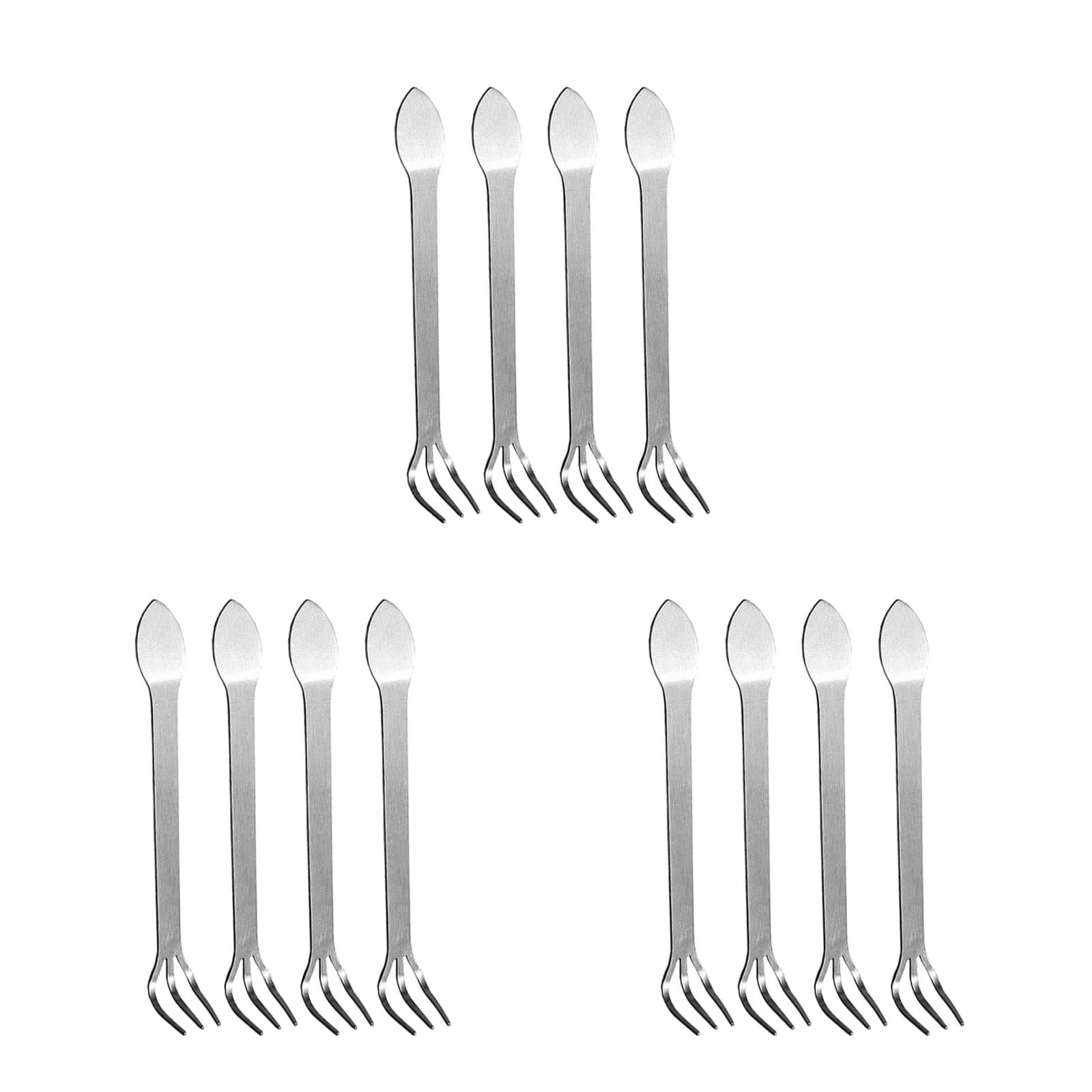 HOMEMAXS 12 PCS Small Hand Rake Gardening Rake Mini Stainless Steel ...