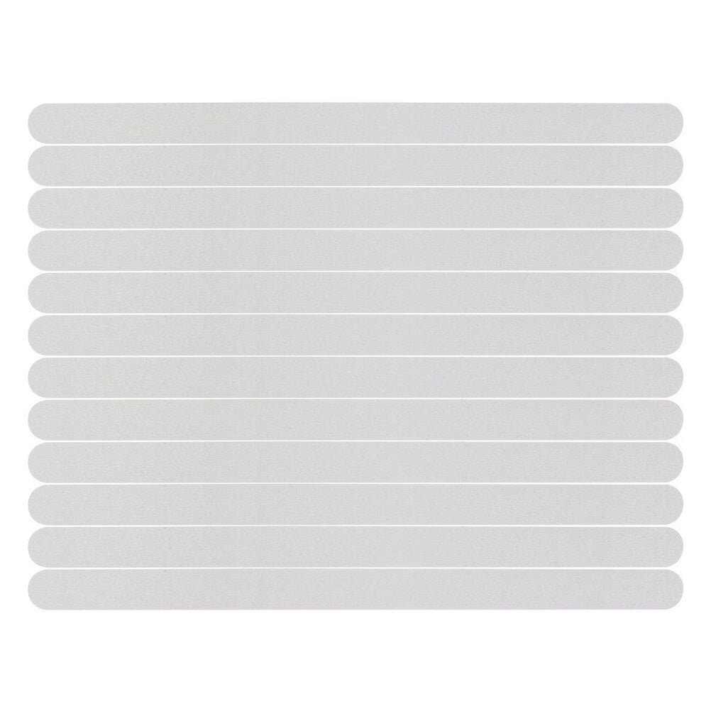 12 Pcs Bathtub Traction Strip Stickers Shower Mat Non Slip Grips ...