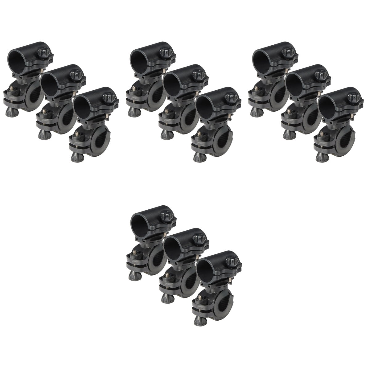 HOMEMAXS 12 Pcs Bike Flashlight Rack Universal Cycling Flashlight Stand ...