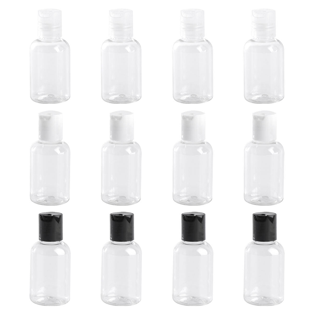 HOMEMAXS 12 Pcs Body Wash Containers with Lids Lotion Bottle - Walmart.com