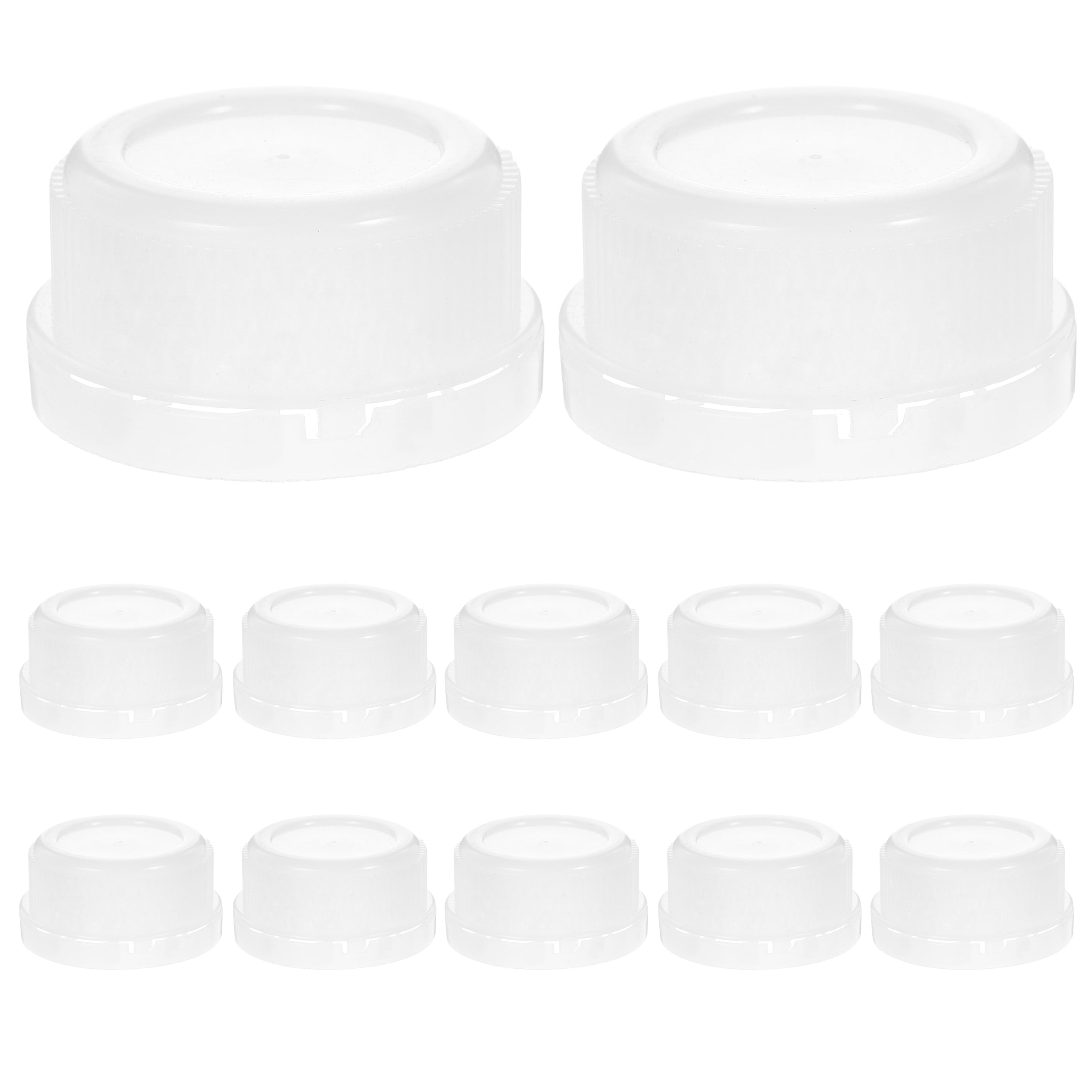 12 Pcs Bucket Lid Replacement Gas Tank Cap Can Lids Cans White ...