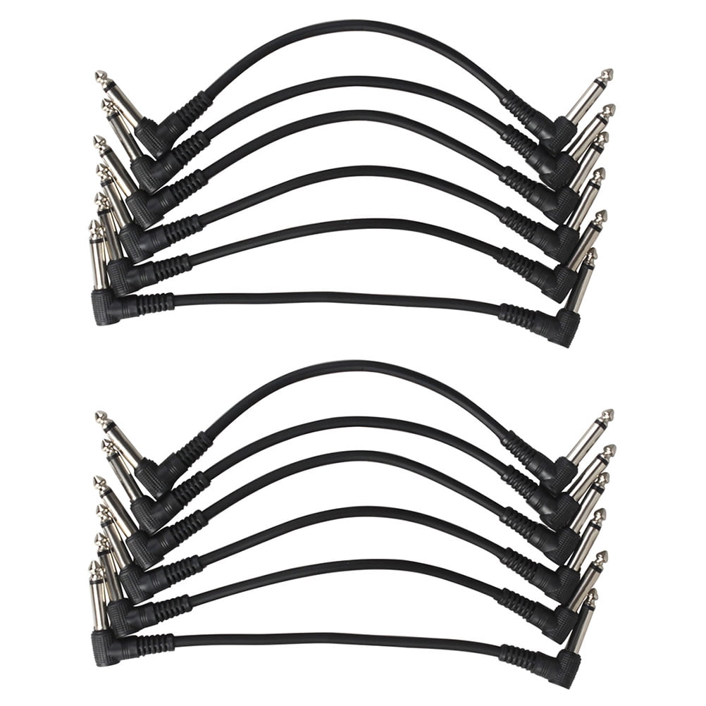 HOMEMAXS 12 Pcs Cable Fixing Clip Guitar Patch Cables Effect - Walmart.com