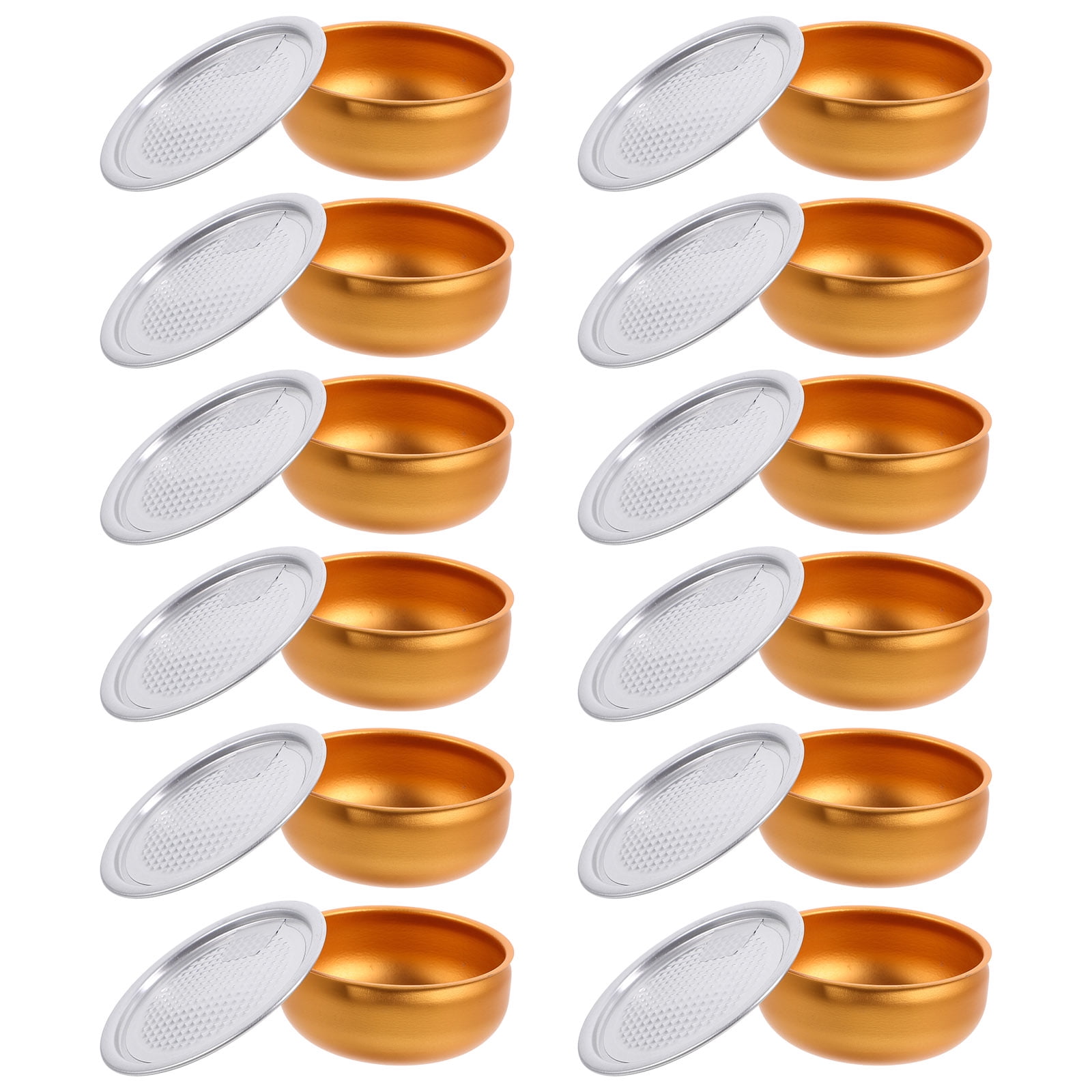 HOMEMAXS 12 Pcs Can Large Containers with Lids Big Belly Aromatherapy ...