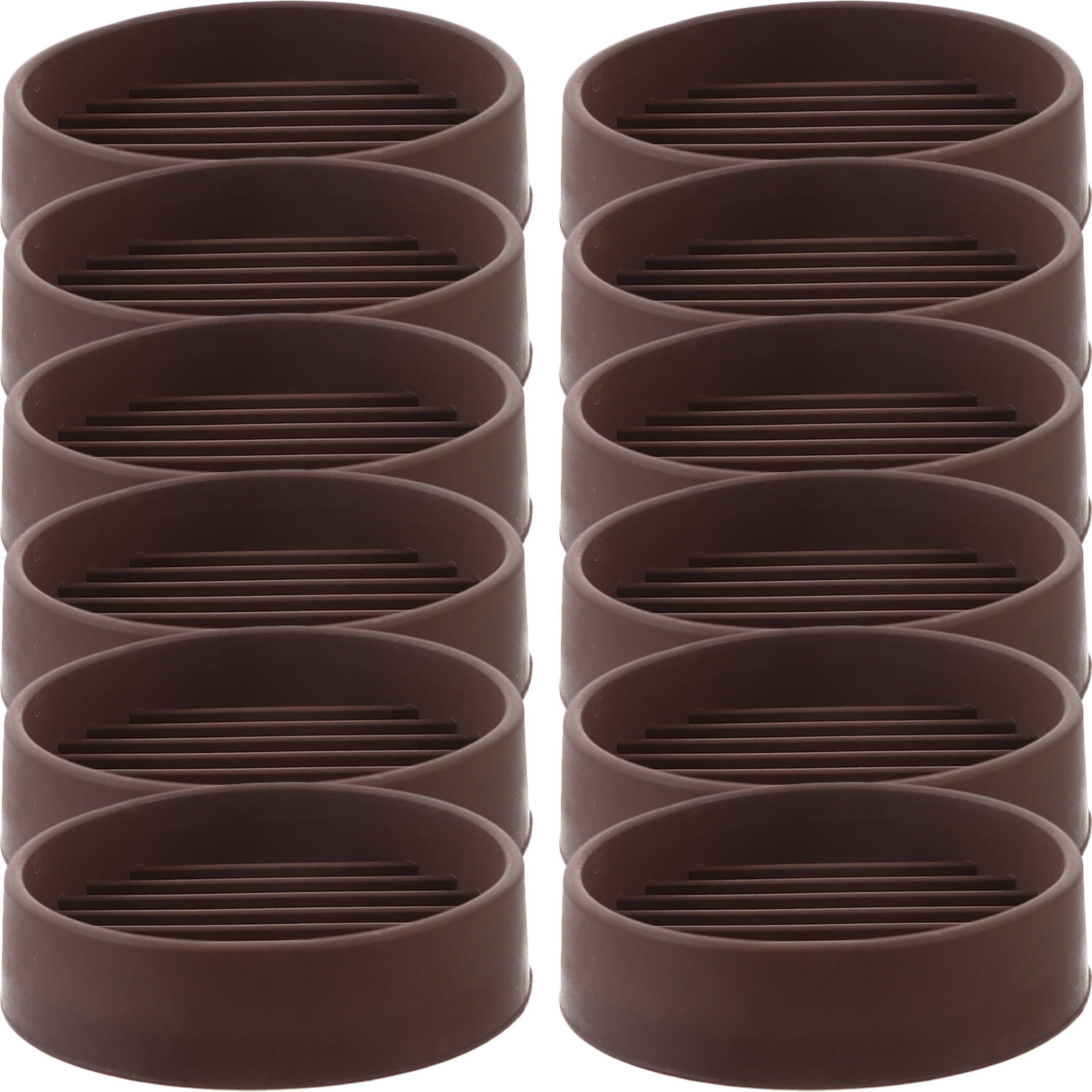 HOMEMAXS 12 Pcs Caster Cup Furniture Castor Mat Rolling Wheel Stoppers ...